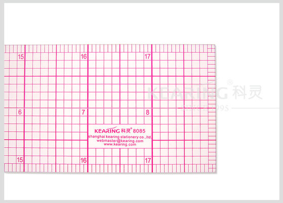 Flexible Plastic 18'' Straight Grading Ruler for Sewn Tailors Imperial Pattern Making Ruler # 8085