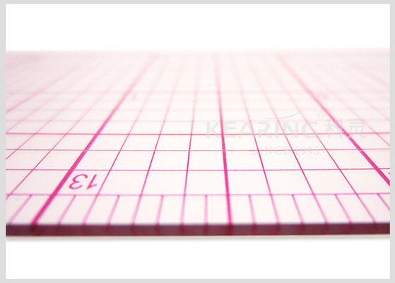 Kearing Flexible Grading Pattern Making Ruler 24 inch Plastic Fashion Design Grids Rule Sandwich Line