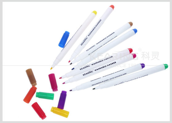 Washable Marker 1.0 MM Fiber Tip Funny DIY Drawing T shirt Marker Pen 10 different Colors Paint Pen