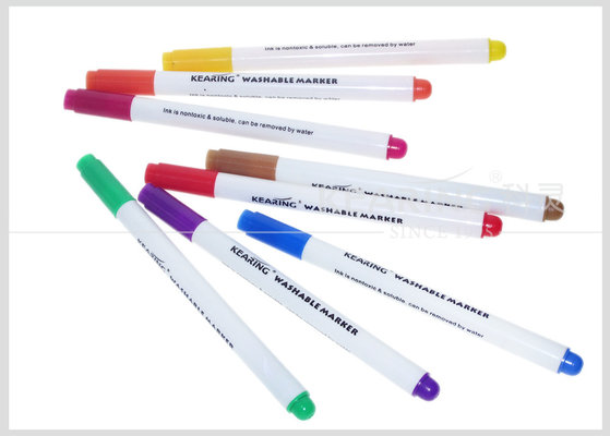 Washable Marker 1.0 MM Fiber Tip Funny DIY Drawing T shirt Marker Pen 10 different Colors Paint Pen