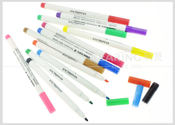 Kearing DIY Fabric Paint Pen 2.0 MM Fiber Tip Permanent T Shirt Marker 20 Different Colors