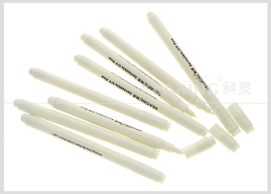 Kearing Fiber Tip Uv Marker Pen With Water Based Ink Short Time Marking On Plastic
