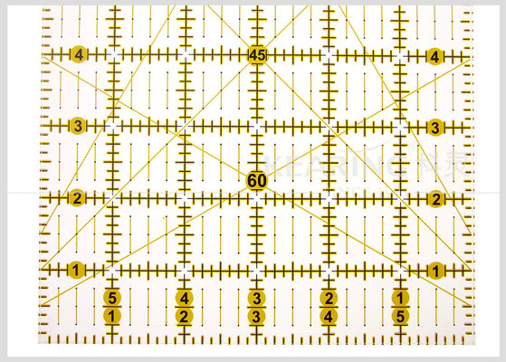 Laser cut Patchwork Quilting Rulers kearing brand  for handicraft  KPR1206