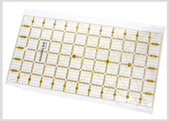 Kearing Easy Cutting Acrylic Patchwork Quilting Rulers 12 '' * 6 '' for Fashion Design