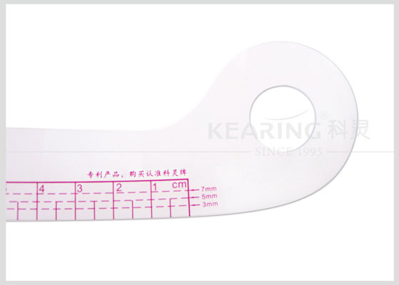 Transparent Vary Form Sewing Curved Ruler 40cm Flexible Garment Ruler