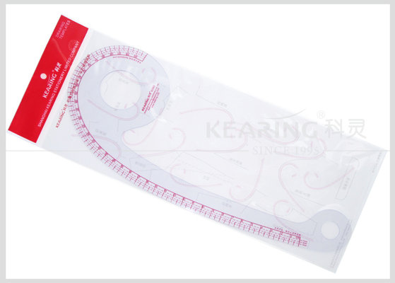 Transparent Vary Form Sewing Curved Ruler 40cm Flexible Garment Ruler