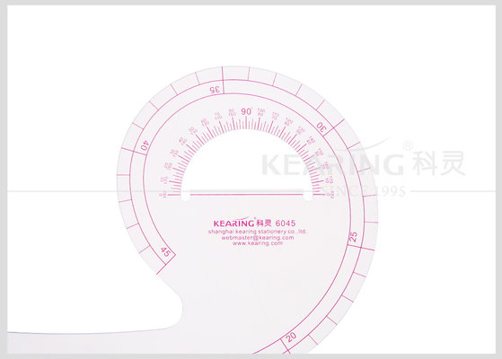 Kearing Flexible Garment Vary Form Curve Ruler 45cm with Protractor