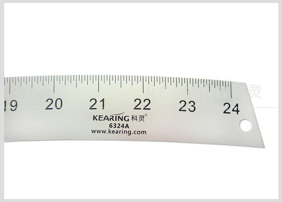 Kearing Luxury Aluminum 24'' Stick Curve Garment Ruler for Fashion Design