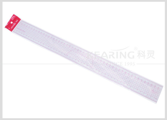 50 CM Durable Plastic Pattern Making Ruler Sandwich Line Fashion Design Grading Rulers