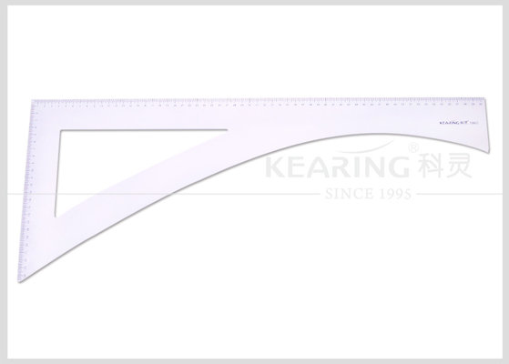 Durable Big Curve Dressmaking Pattern Making Ruler L Shaped 60CM * 24 CM Arm Curve Ruler