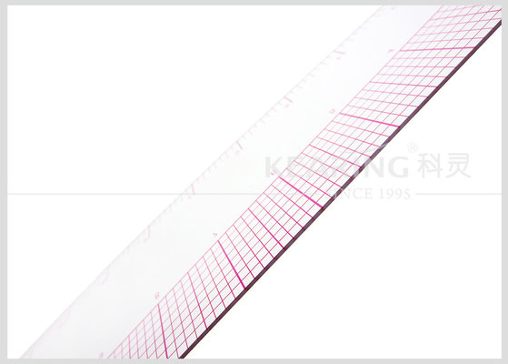Customized Transparent Sewing Curved Ruler / 3 IN 1 Rule Hip Curve Ruler , 1.2mm Thickness