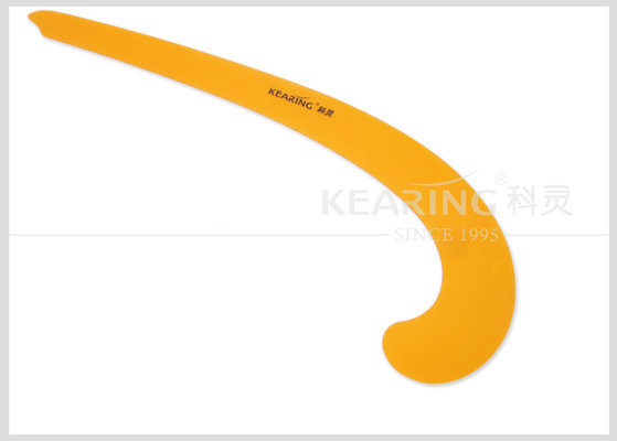Transparent Yellow French Curve Ruler 3 PCS / SET for Sewn Tailor Pattern Making