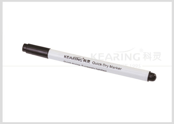 Black Color Wet Erase Pen Non Toxic PP Plastic Material For Electronics Factory
