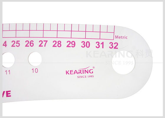 Flexible Plastic 32cm Metric Vary Form Sewing Curved Ruler For Fashion Design