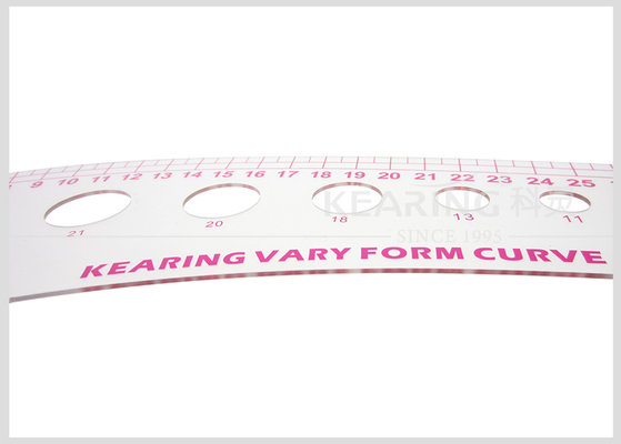 Flexible Plastic 32cm Metric Vary Form Sewing Curved Ruler For Fashion Design