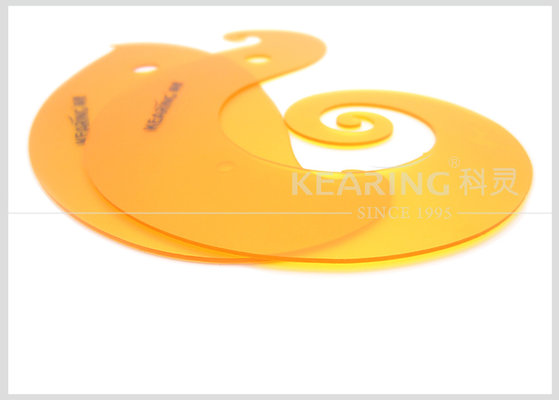 1.2mm thickness 1302S Curve Ruler  for drawing lines , french curve template