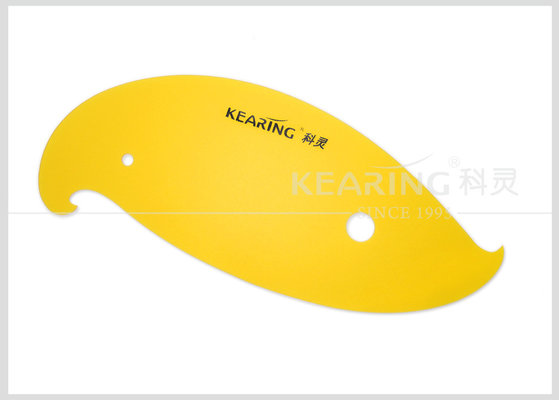 Flexible Plastic 2PCS French Curve Ruler For Drawing Lines , 1.2mm Thickness