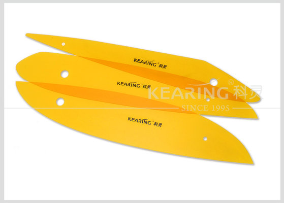 Clear Yellow French Curve Sewing Ruler 1303S Styling Design Ruler With Silk Printing