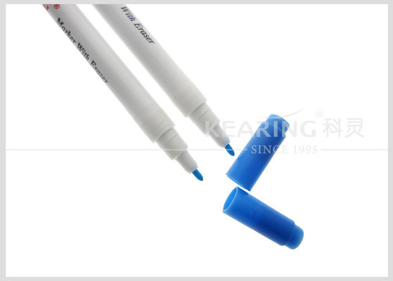 2 IN 1 Dual Tip Magic Erasable Markers , Blue Auto Vanishing Water Erasable Pen