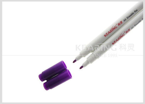 Environmental Kearing Violet Erasable Fabric Marker With Dual Tips 1.0MM & 0.5MM