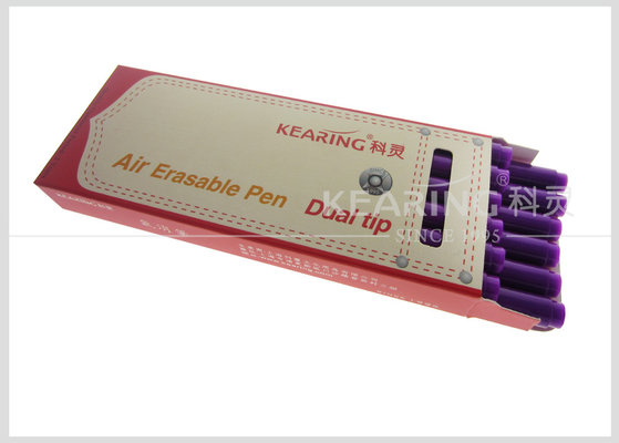 Kearing Violet Air Twin Tips Fine Liner Magic Air Soluble Pen For Short-Time Marking On Sewing Area #AV1005