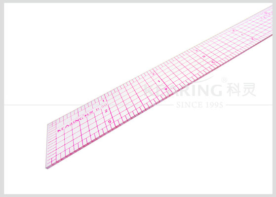 6 Inch Straight Plastic Garment Ruler ,  Pattern Making Fashion Design Rulers