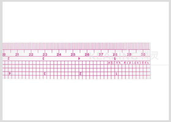Kearing12 inch pattern making ruler flexible plastic grading rulers for fashion design B-65