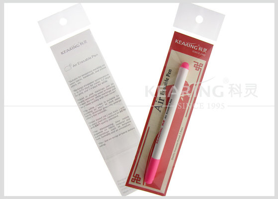 Kearing Single Tip Pink Textile Air Air Erasable Fabric Marking Pen With 1.0 Nib On Sewn Areas# AP10