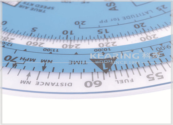 Kearing E6B Plotter Circular Flight Computer Round Shaped e6b Flying Calculator E6B-CIRC