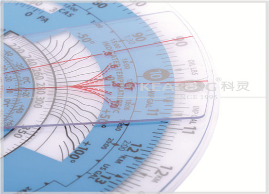 Kearing E6B Plotter Circular Flight Computer Round Shaped e6b Flying Calculator E6B-CIRC