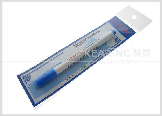 Kearing Blue Fabric Marker 0.5MM Metal Tip Water Erasable Markers Tempoary Marking for Tailors