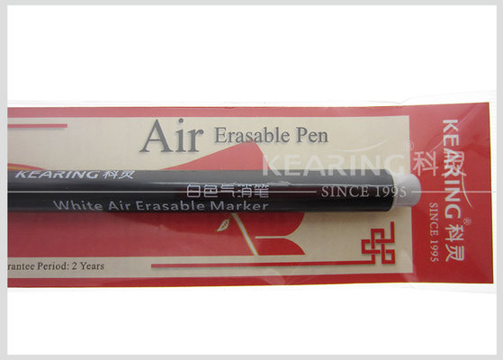 White Color Medium Fiber Tip Fabric Erasable Markers Air Erasable Pen Tempoary Making on Black Garments