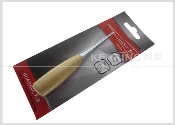 Natrural wood handles sewing awl for dress maker & fixing holes # HA6590