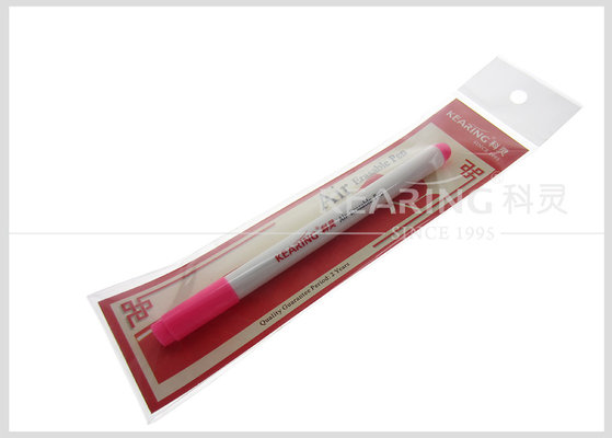Kearing Erasable Markers for Garment Fabric 0.5 MM Fine Tip Auto Vanishing Marking Pen Pink Color