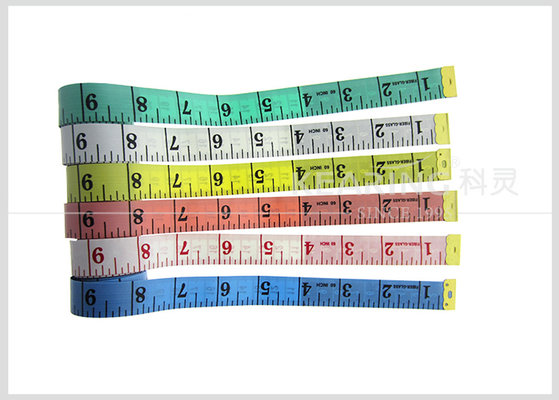 Colourful Tailor  Durable 150cm Fiberglass Measuring Tape With Plastic Case