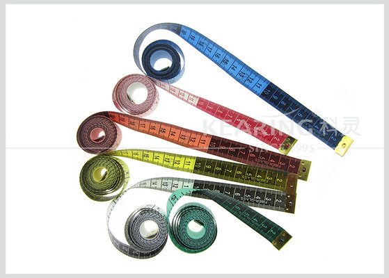 Colourful Tailor  Durable 150cm Fiberglass Measuring Tape With Plastic Case
