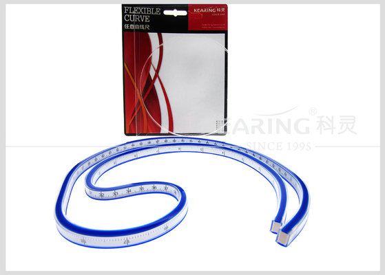 Flexible plastic ruler 36'' / 90cm long give precise measurements on curved edges KF90