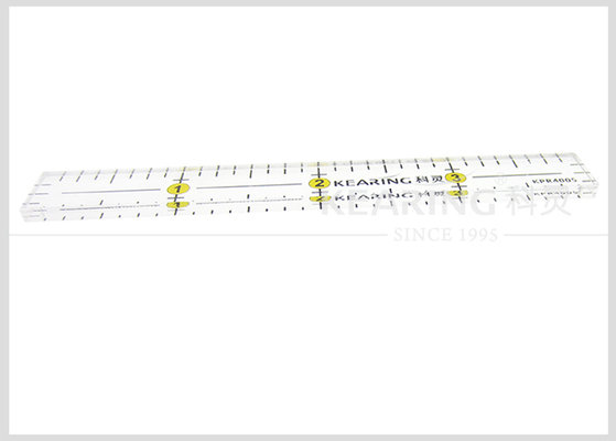Small Rigid Acrylic Clear Plastic Quilting Templates And Rulers 4'' * 0.5