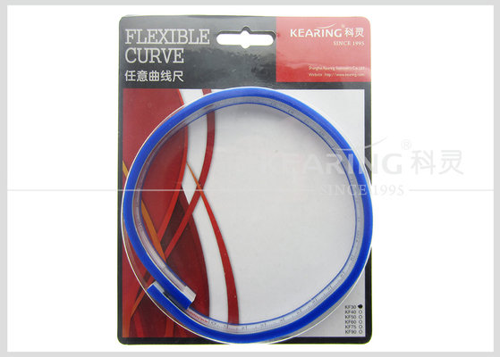 Blue Curve Flexible Plastic Ruler 30 CM Essential Tool For Fashion Designers