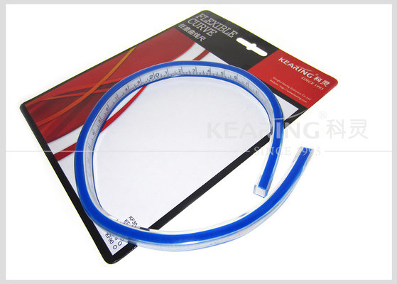 Blue Curve Flexible Plastic Ruler 30 CM Essential Tool For Fashion Designers