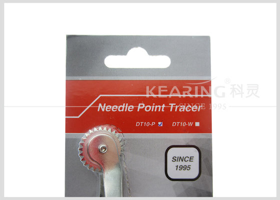 DT10-P Kearing Colorful Plastic Handle Dentate Tracer Sew Supplies Chalk Line Tracing