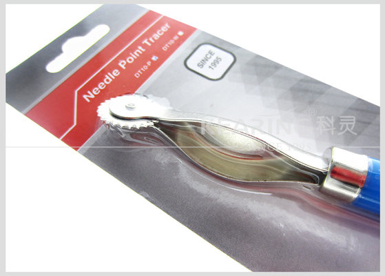 DT10-P Kearing Colorful Plastic Handle Dentate Tracer Sew Supplies Chalk Line Tracing