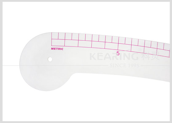 Metric Vary Form Curve Ruler Plastic 35 cm , Kearing Garment Curve Rule