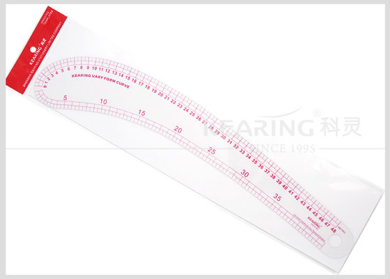 Kearing brand 48cm 1.2mm thickness metric vary form curve ruler for pattern making# 6248