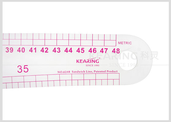 Kearing brand 48cm 1.2mm thickness metric vary form curve ruler for pattern making# 6248