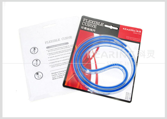 Flexible curve ruler 30'' / 75cm measuring curves in inches or centimeters KF75