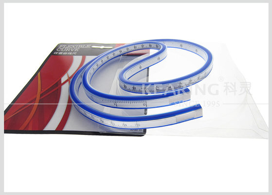 Flexible curve ruler 30'' / 75cm measuring curves in inches or centimeters KF75