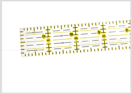 Kearing Luxury acrylic Patchwork Quilting Rulers for sewing #KPR1201