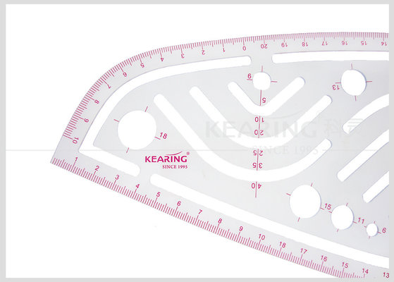 Kearing soft flexible plastic  Vary Form Curve Ruler for Fashion Design # 6401