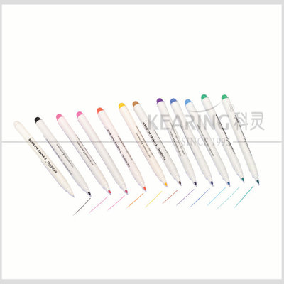 Kearing 6 color / set 1.0 mm nib beautiful color with ASTM & EN71 suitable for kids DIY  # FM106